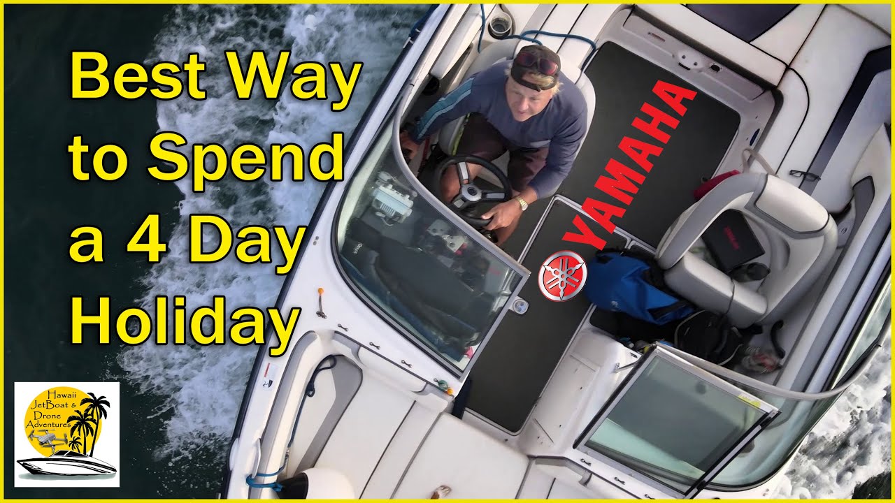 Best Boating Winter Holiday Weekend With A Yamaha Jet Boat - YouTube
