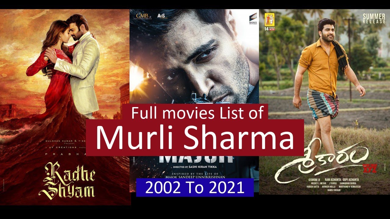 Murli Sharma Full Movies List | All Movies of Murli Sharma - YouTube