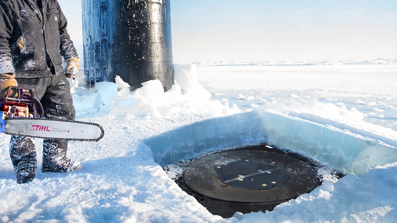 US Navy Crazy Technique to Rescue Stealthy Submarines Stuck Under Ice ...