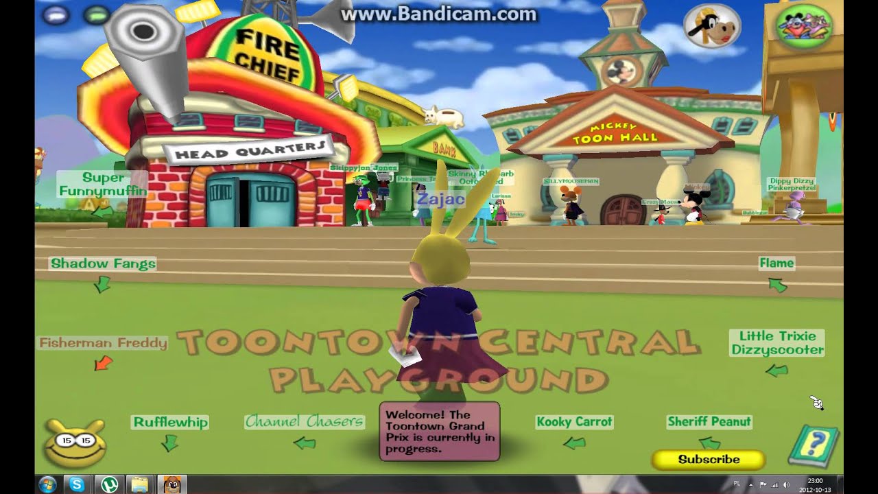 Toontown on a fast PC - YouTube