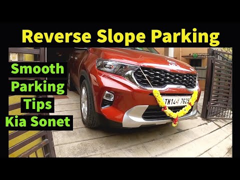 How to Park a Car in Reverse? Reverse Slope Car Parking method - Kia ...
