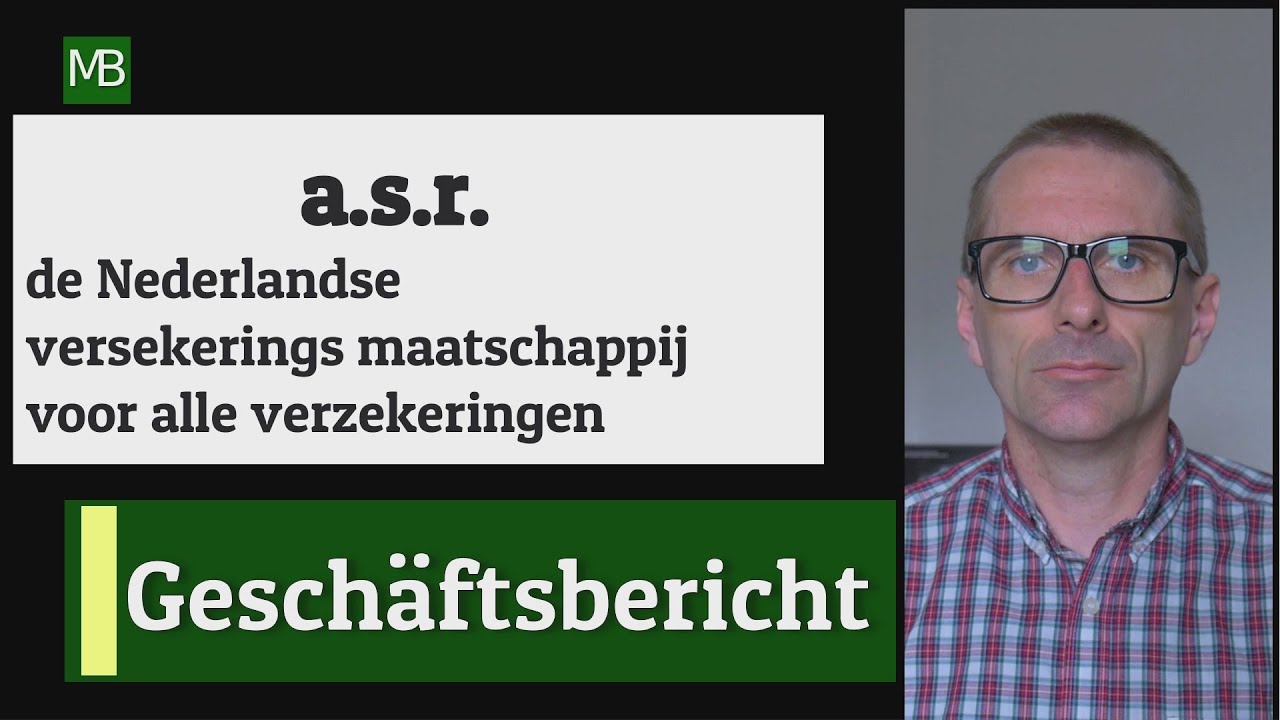 ASR Nederland N.V. Geschäftsbericht. - YouTube