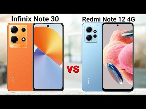 Infinix Note 30 vs Redmi Note 12 4G - YouTube