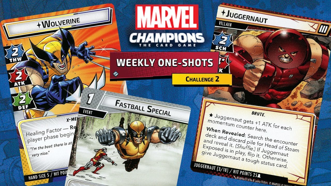 Official Weekly One-Shot Challenge #2 Fastball Special Marvel Champions ...