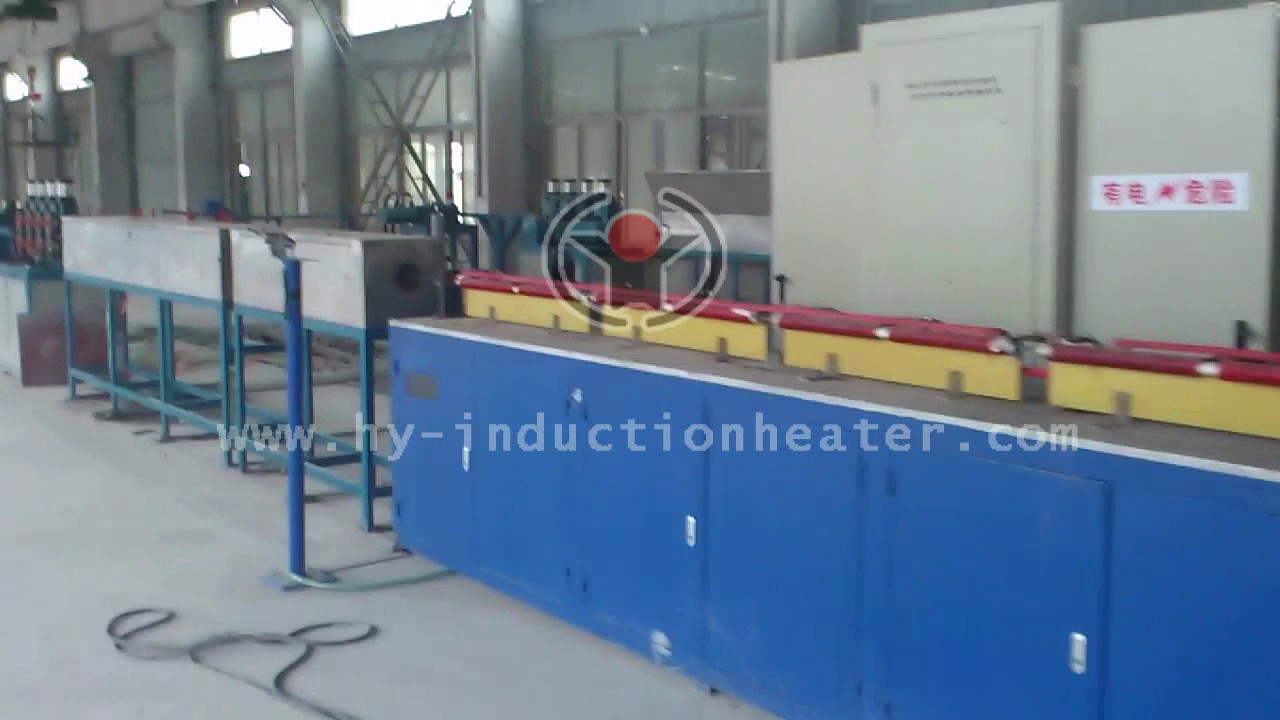 induction wire rod heating - YouTube