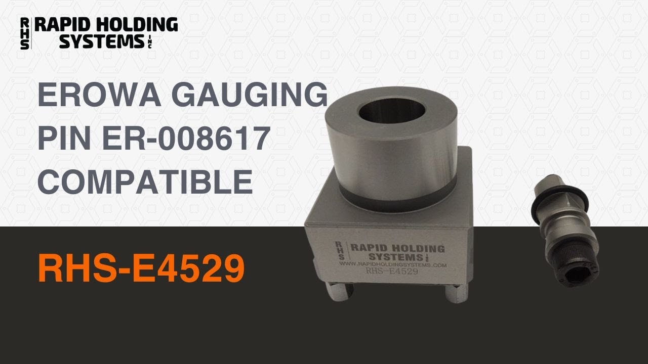 RHS-E4529 | Erowa Gauging pin ER-008617 Compatible - YouTube