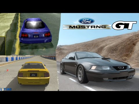 Ford Mustang GT & Base (4th Gen) in Racing Games - YouTube