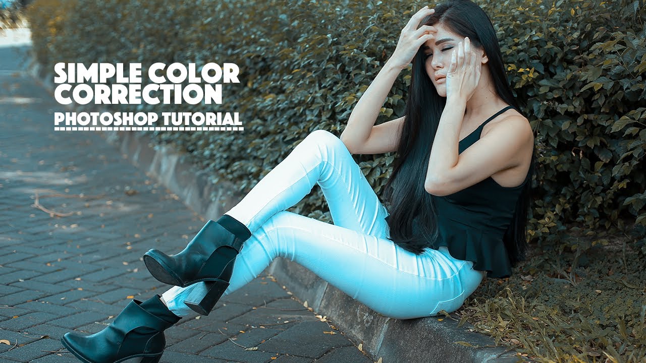 How To Simple Color Correction and Make Photo Looks Better - YouTube