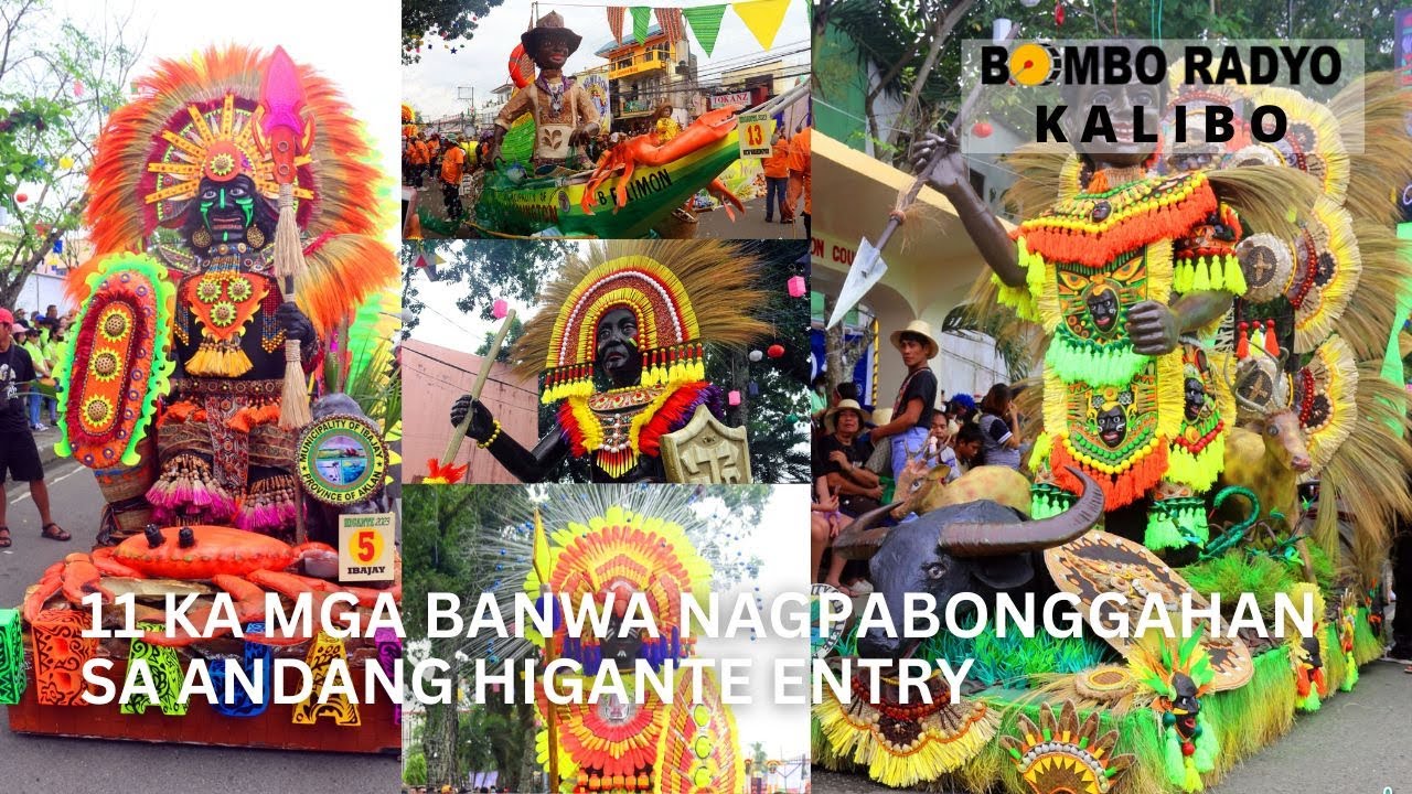 11 ka mga banwa nagpabonggahan sa andang higante entry sa Hegante ...