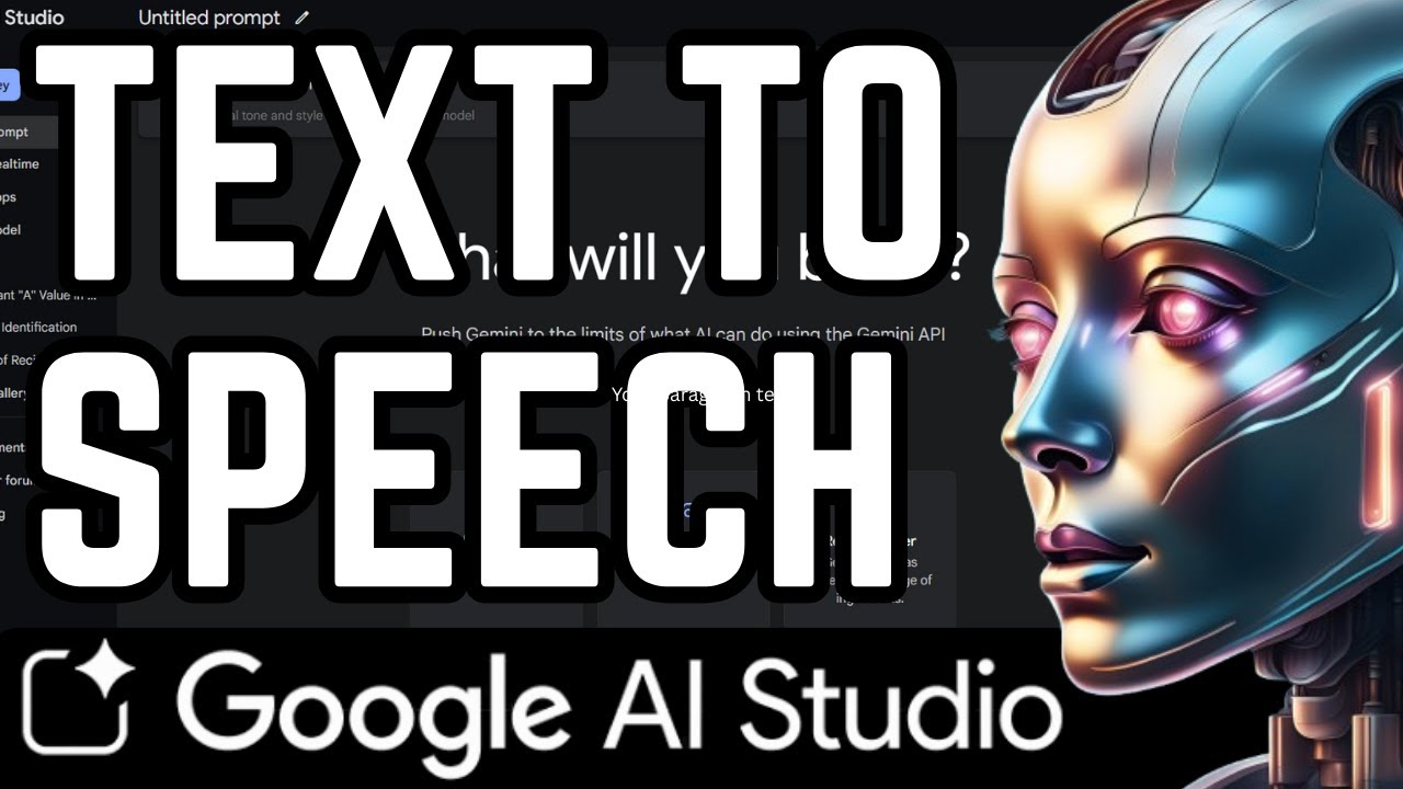 How to Convert Text to Speech in Google AI Studio Tutorial | AI Voice ...