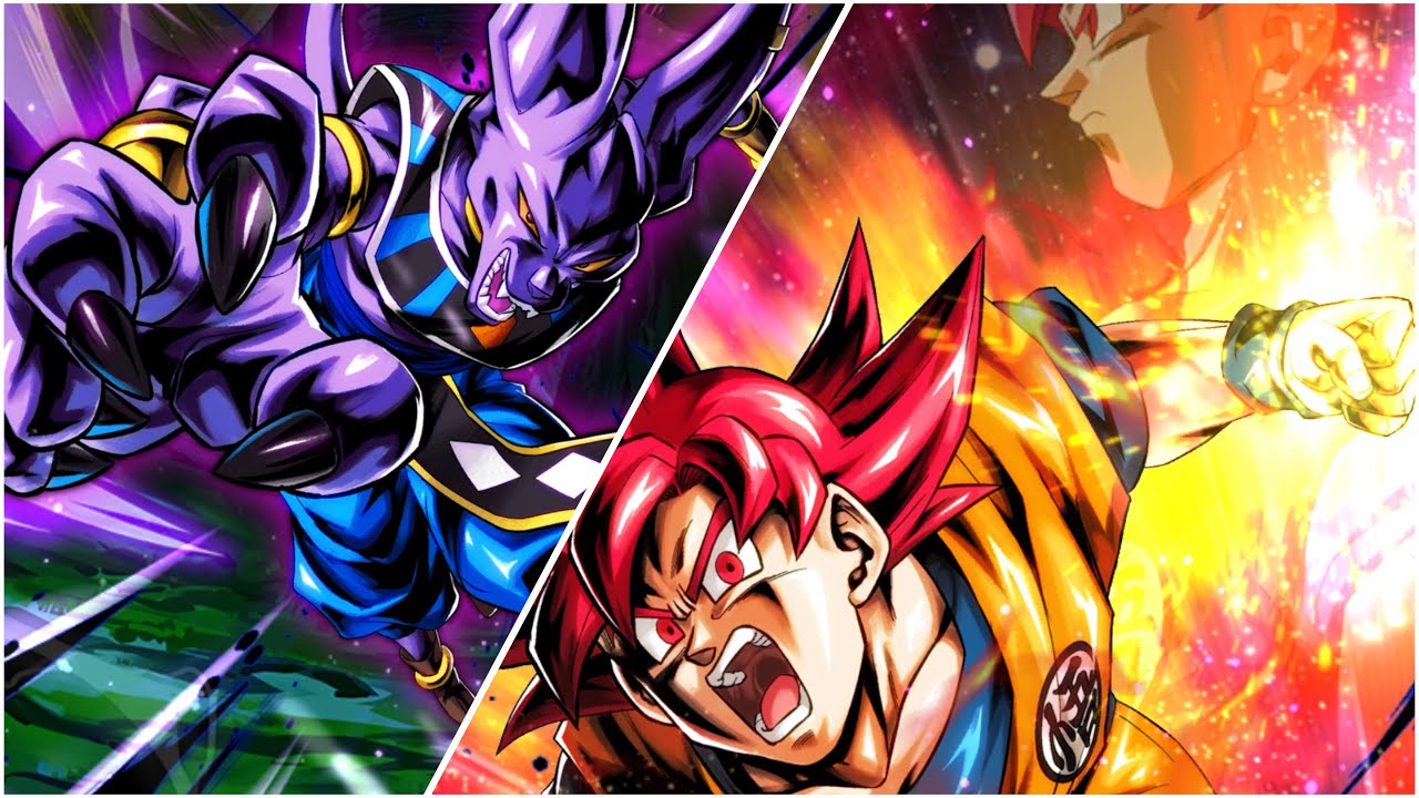 (Dragonball Legends) FINALLY EXPERIENCING LF GODKU & NEW BEERUS ...