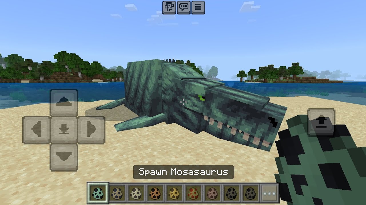 Dinosaurs The Lost World ADDON In Minecraft PE - YouTube