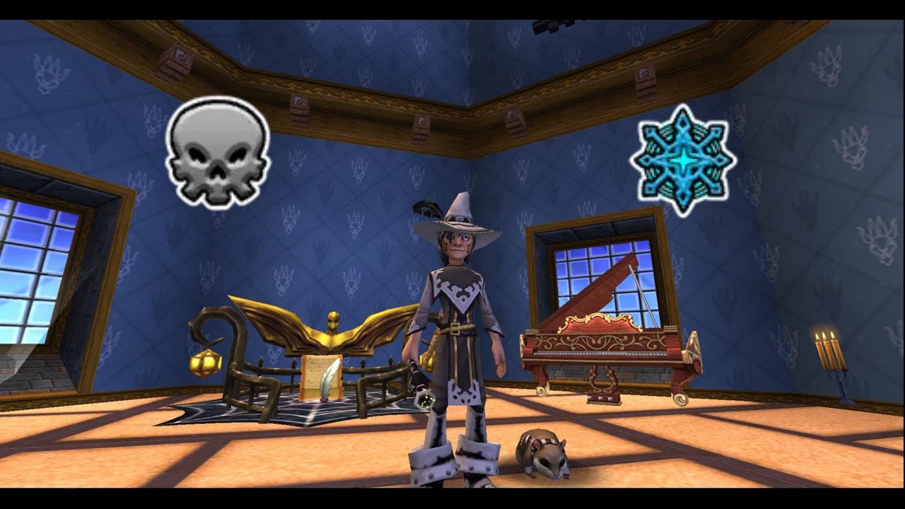 Wizard101 - Ryan Sword Max Death PVP Ranked vs. an ice - YouTube