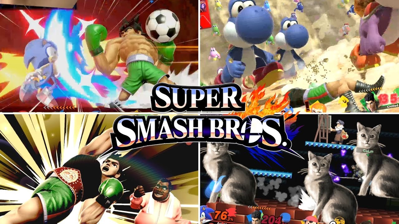 LITTLE MAC SMASH! (Super Smash Brothers Ultimate w/ The Derp Crew ...