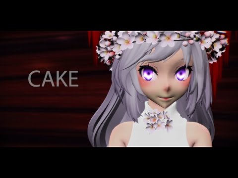 【MMD】Cake【TDA Lavender Cherry Miku】 - YouTube