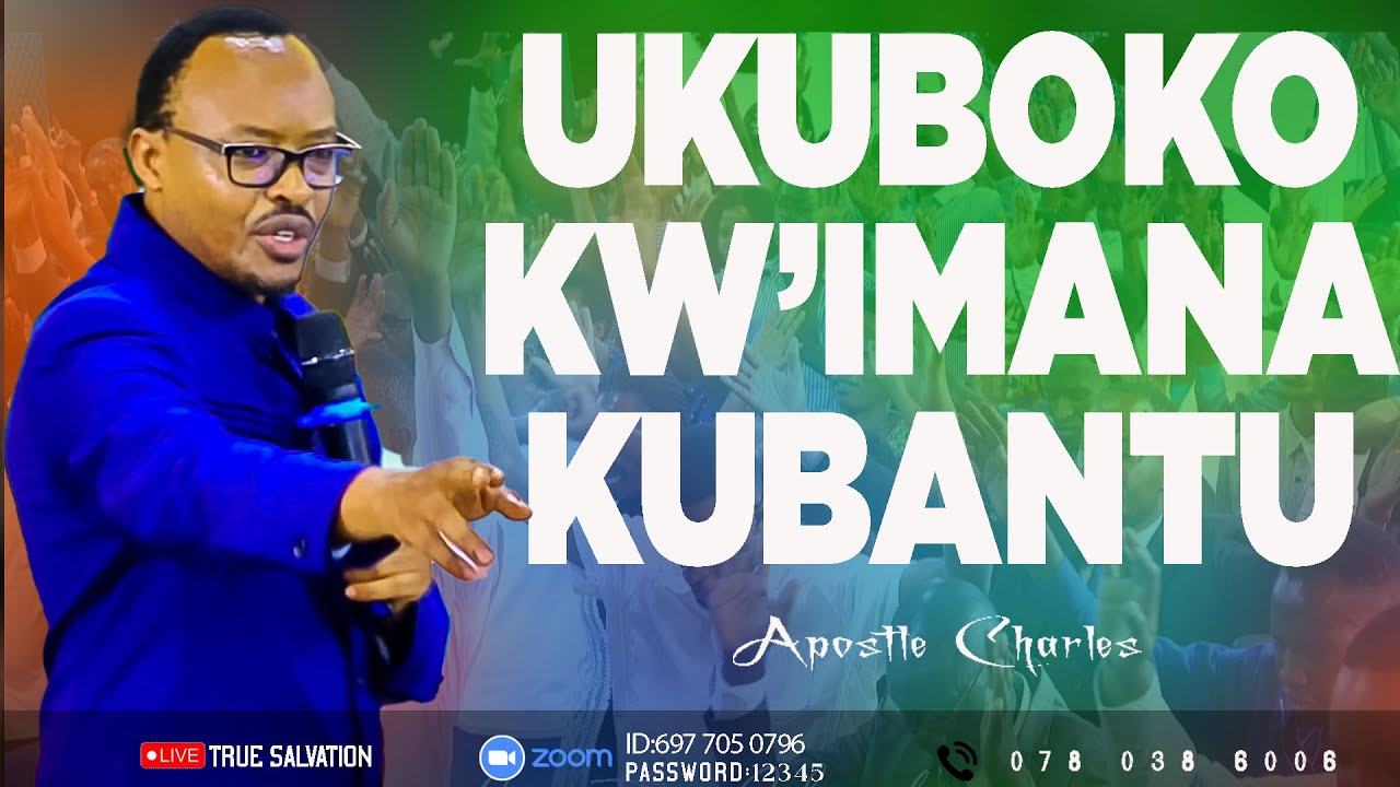 UMUGOROBA W'UBWIZA WITH APOSTLE CHARLES || UKUBOKO KW'IMANA KUBANTU ...