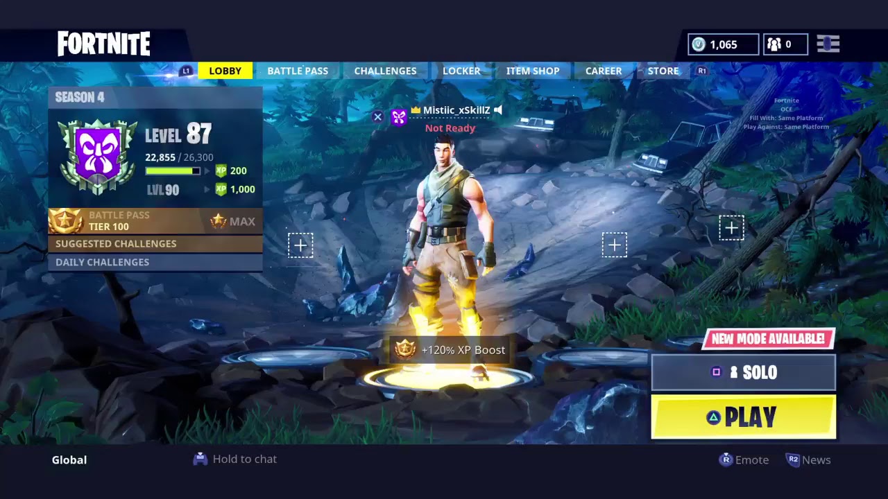 Fortnite Battle Royale // Playing Solo (Closed Lobby) // Come Watch and ...