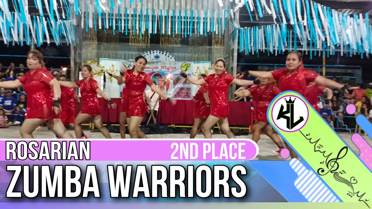 ROSARIAN ZUMBA WARRIORS | 2ND PLACE | Zumba Contest 2023 at Brgy ...
