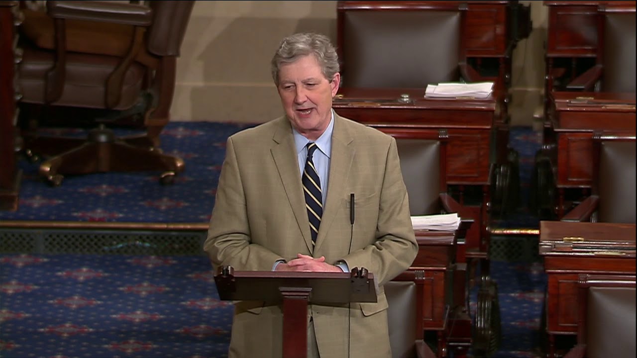Sen. Kennedy Speaks About Kurt Engelhardt - YouTube