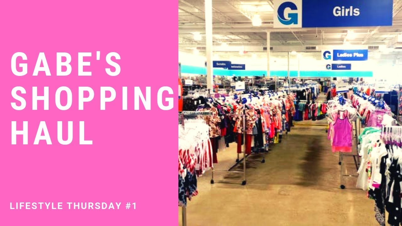 GABE'S SHOPPING HAUL || GIRLS SUMMER TRENDS 👧🛍️ - YouTube