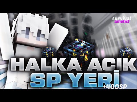 5 DAKİKADA ZENGİN EDEN HALKA AÇIK +400 SPAWNERLİ  ÇİFTÇİSİZ BASE  / Craftrise SurvivalAmetist