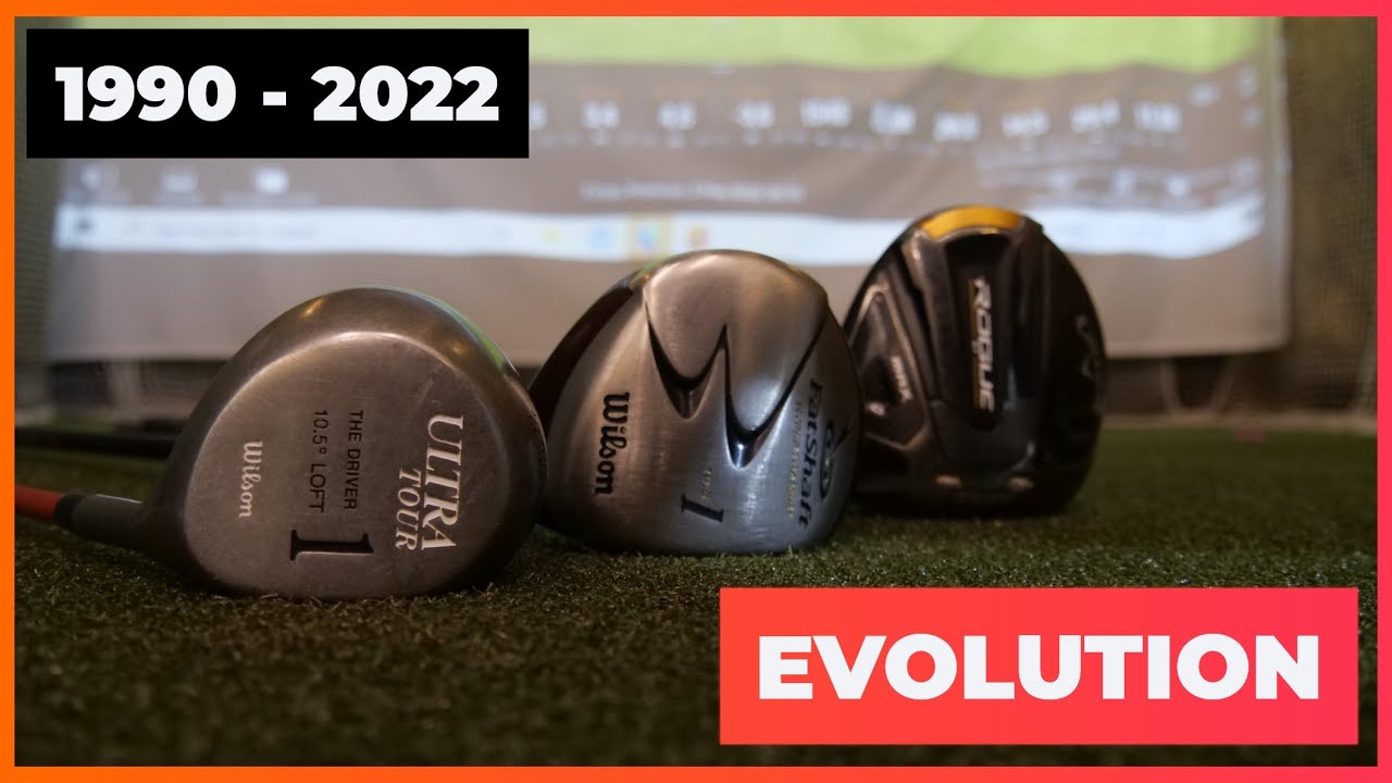 EVOLUTION Of The GOLF DRIVER - 1990 vs 2000 vs 2022 - YouTube