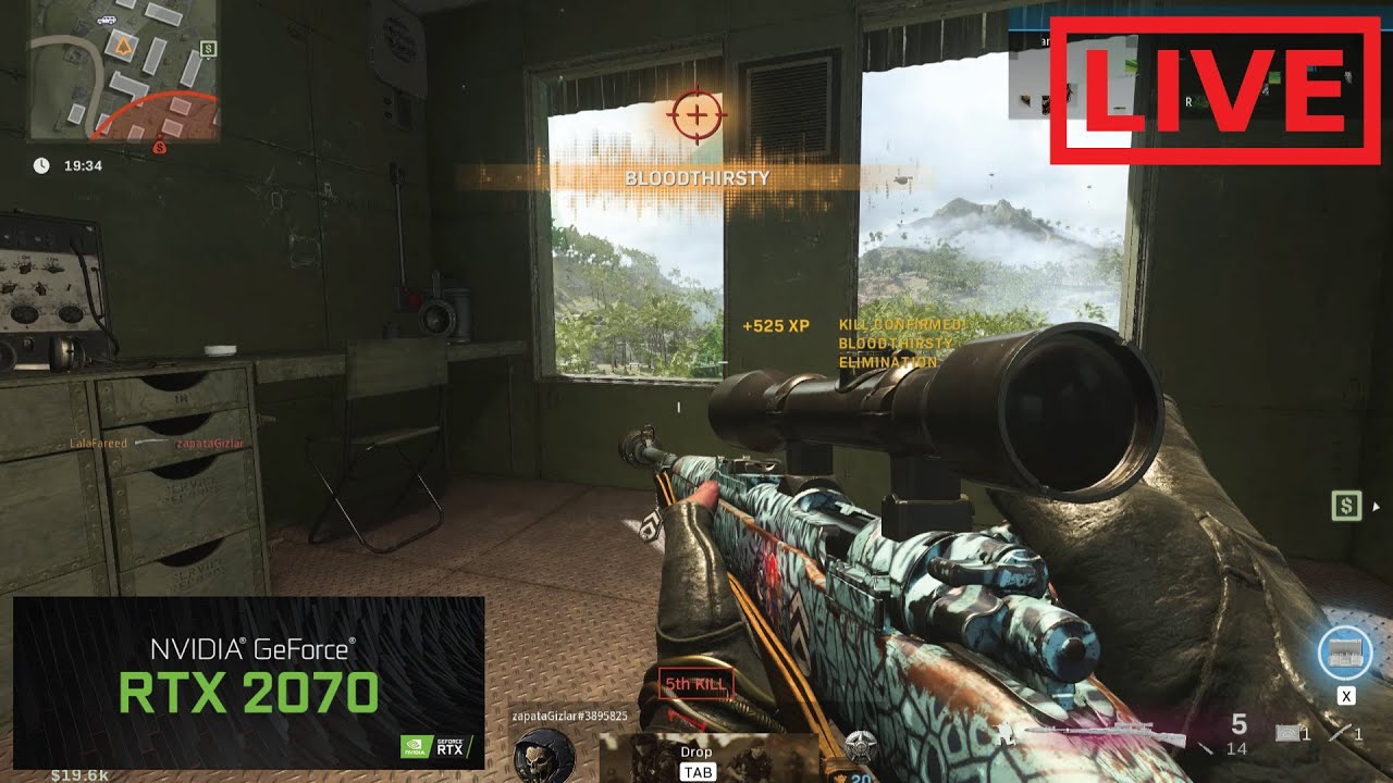 24/7 Stream #1 COD Warzone Gameplay No Commentary Update Live Stream ...