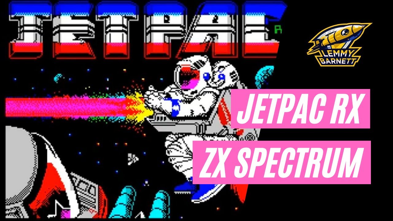 Jetpac RX - ZX Spectrum - Homebrew 2020 - YouTube