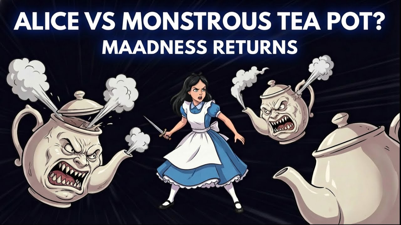 Alice's Dangerous Tea Party Battle - YouTube