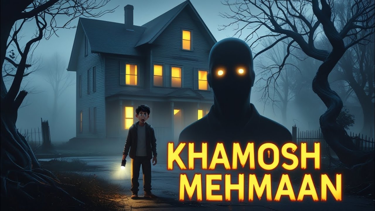 Khamosh Mehmaan New Horror Cartoon Story By Ibra AI Zone - YouTube