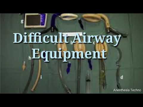 Difficult airway equipment - YouTube