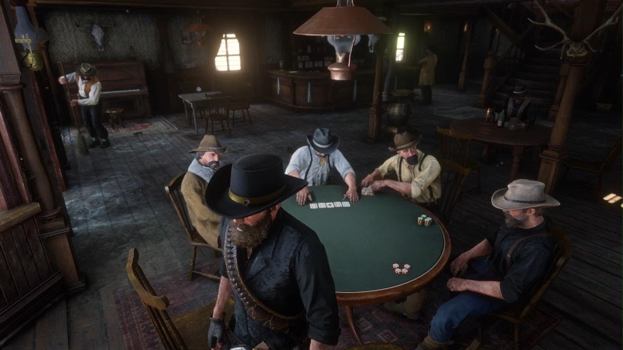 Red Dead Redemption 2 Gambling with Arthur - YouTube