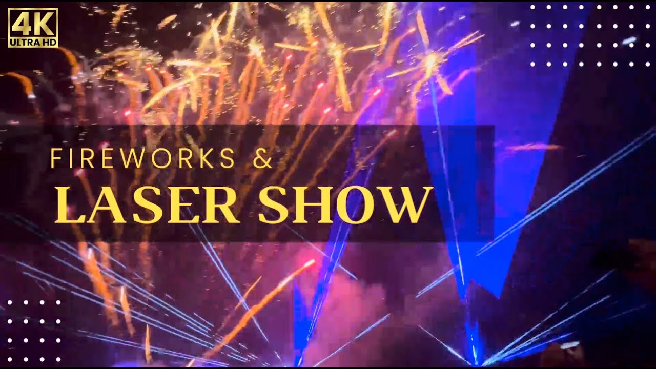 FIREWORKS & LASER SHOW | 4K HDR | Deutschland 🇩🇪#feuerwerk #festival # ...