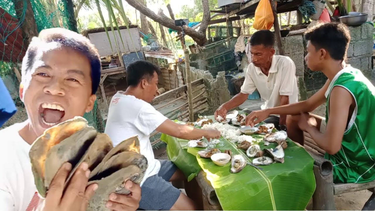 MUKBANG LAMPIRONG SHELLS (Capiz Shells) Yanong Sarap @jokersvlog1394 I ...