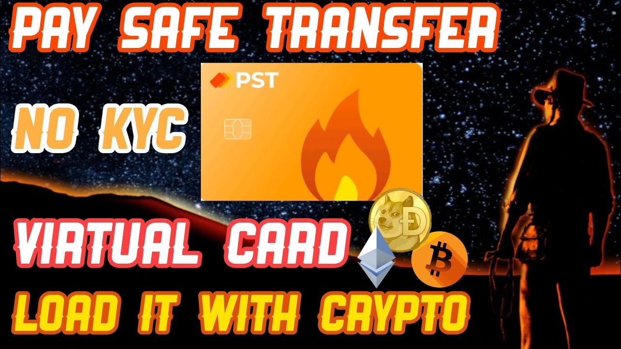 NO KYC CRYPTO virtual credit card 💳 PST card - YouTube