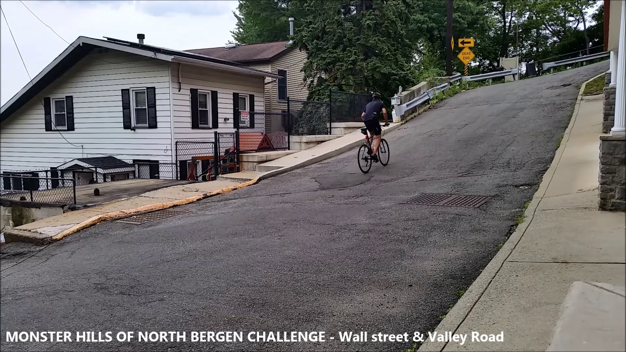 Valley Road. Monster Hills of North Bergen, New Jersey - 2nd hilliest ...