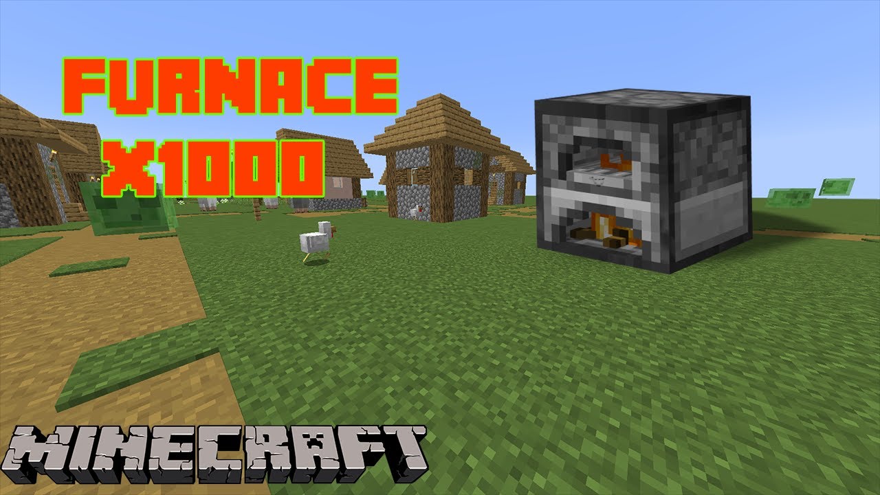 Tutorial De Como Hacer El Mejor Horno De Minecraft El Mega Horno Horno ...