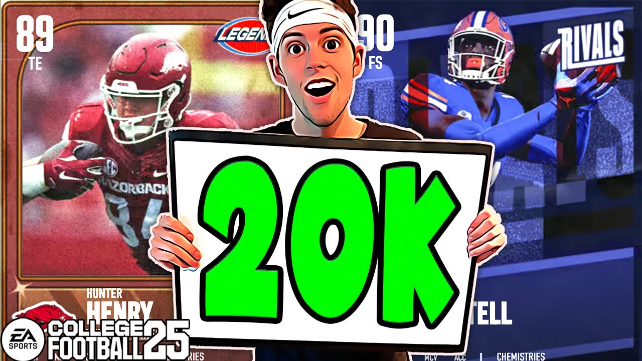 TOP 10 CHEAP BUDGET PLAYERS UNDER 20K IN COLLEGE FOOTBALL 25 ULTIMATE ...