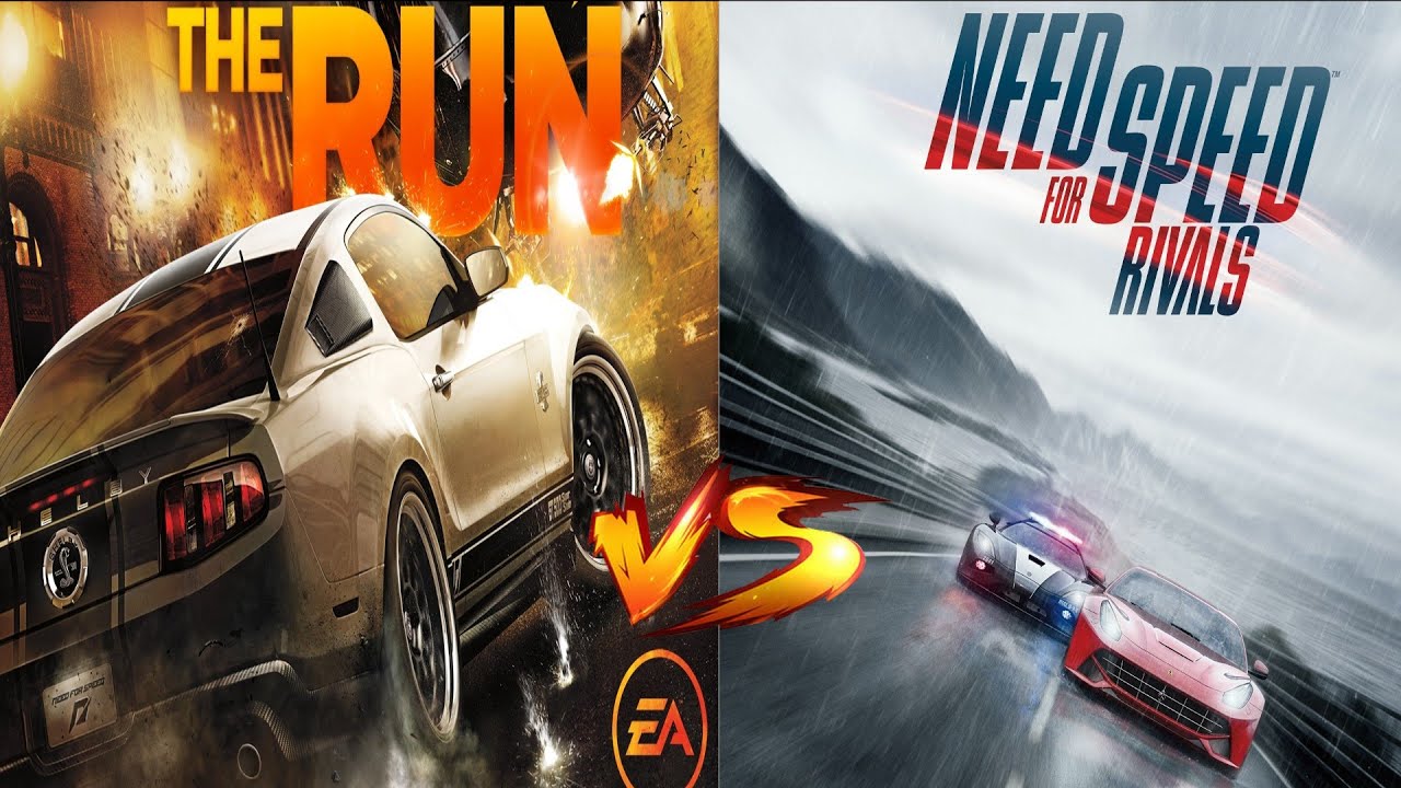 Need for Speed The Run VS Need for Speed Rivals - YouTube