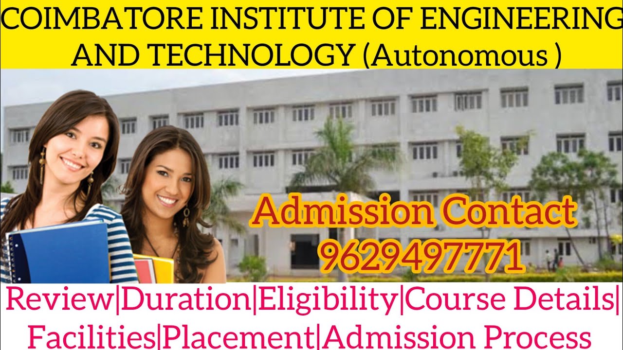Coimbatore institute of Engineering and Technology(Autonomous)Course ...