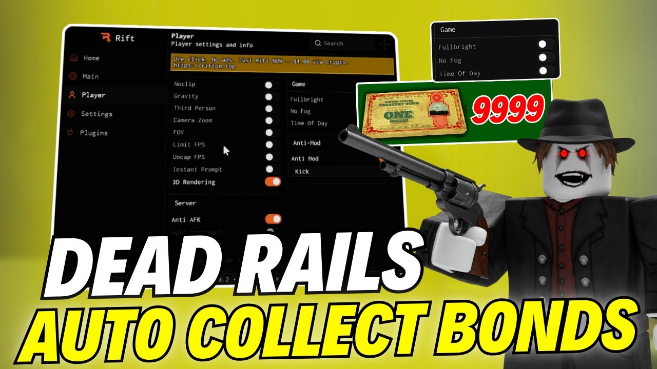 [WORKING 2025] Dead Rails Script *KEYLESS* - Infinite Ammo, Godmode ...