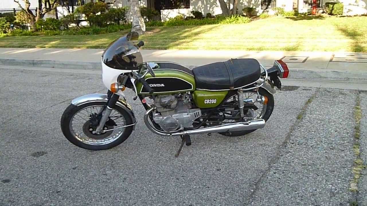 1974 Honda Cb200 Cafe Racer | Reviewmotors.co