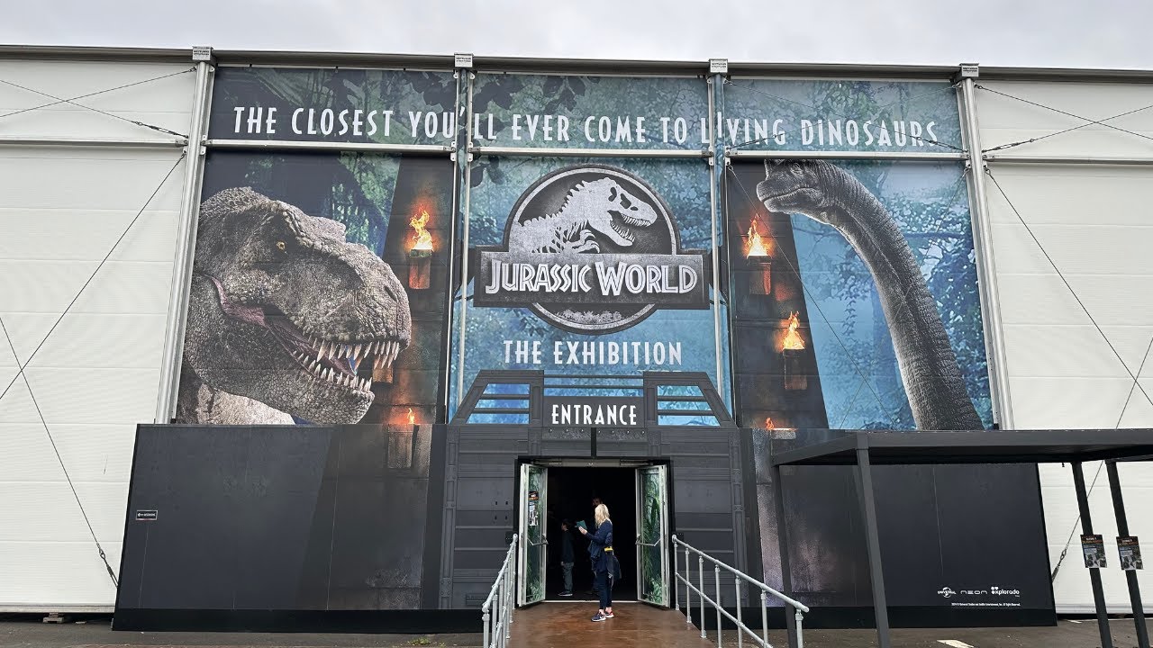 Jurassic World Exhibition Manchester Vlog | August 2024 - YouTube