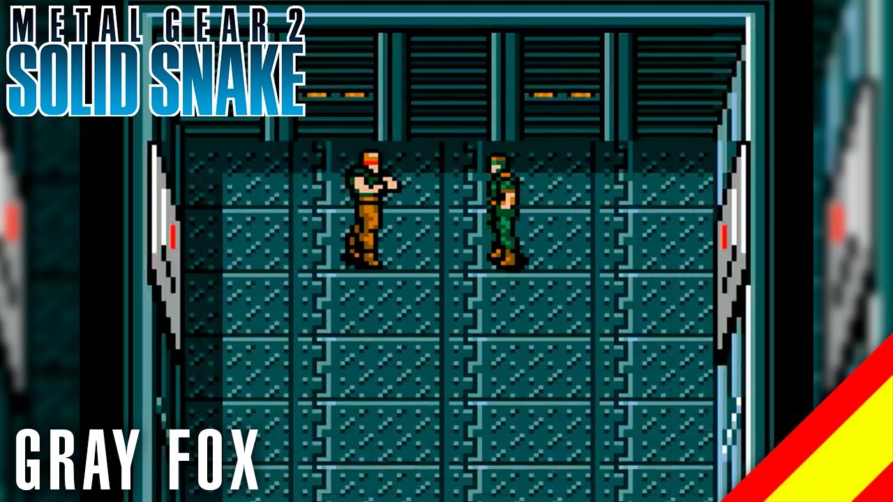 METAL GEAR 2: SOLID SNAKE - Gray Fox (Castellano) #105 #MetalGear2 ...