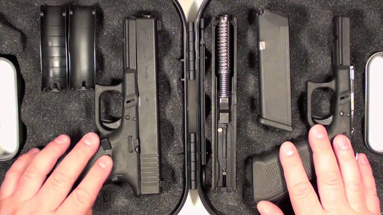 Glock 17 Gen 4 and Glock 22 Gen 4 - Review - YouTube