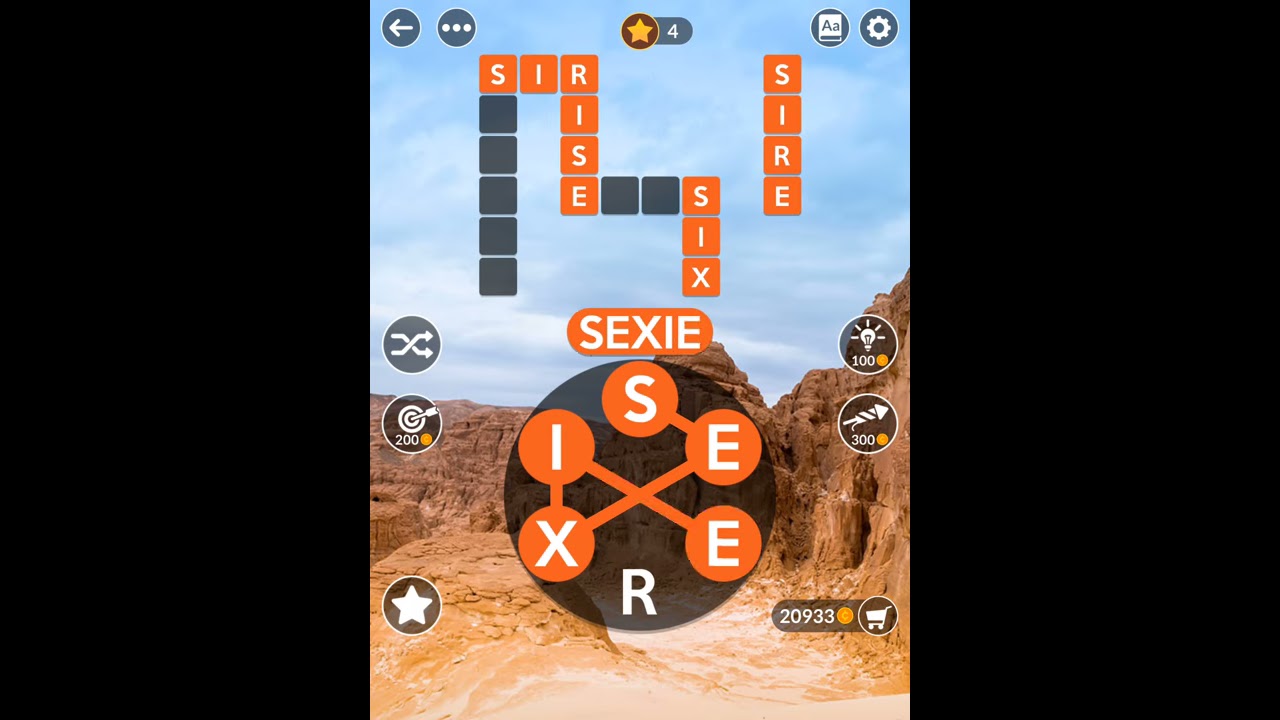 Wordscapes Level 4749 Answers - YouTube