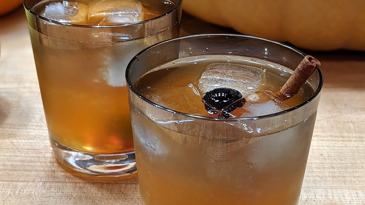 How to Make a Cinnamon-Maple Whiskey Sour | Halloween Cocktail | John ...