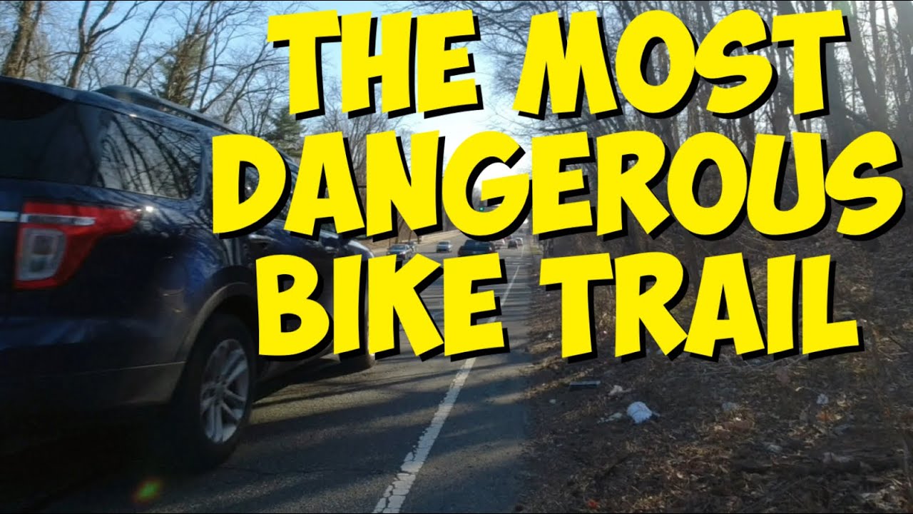 The Most Dangerous Bike Trail In Philadelphia - YouTube