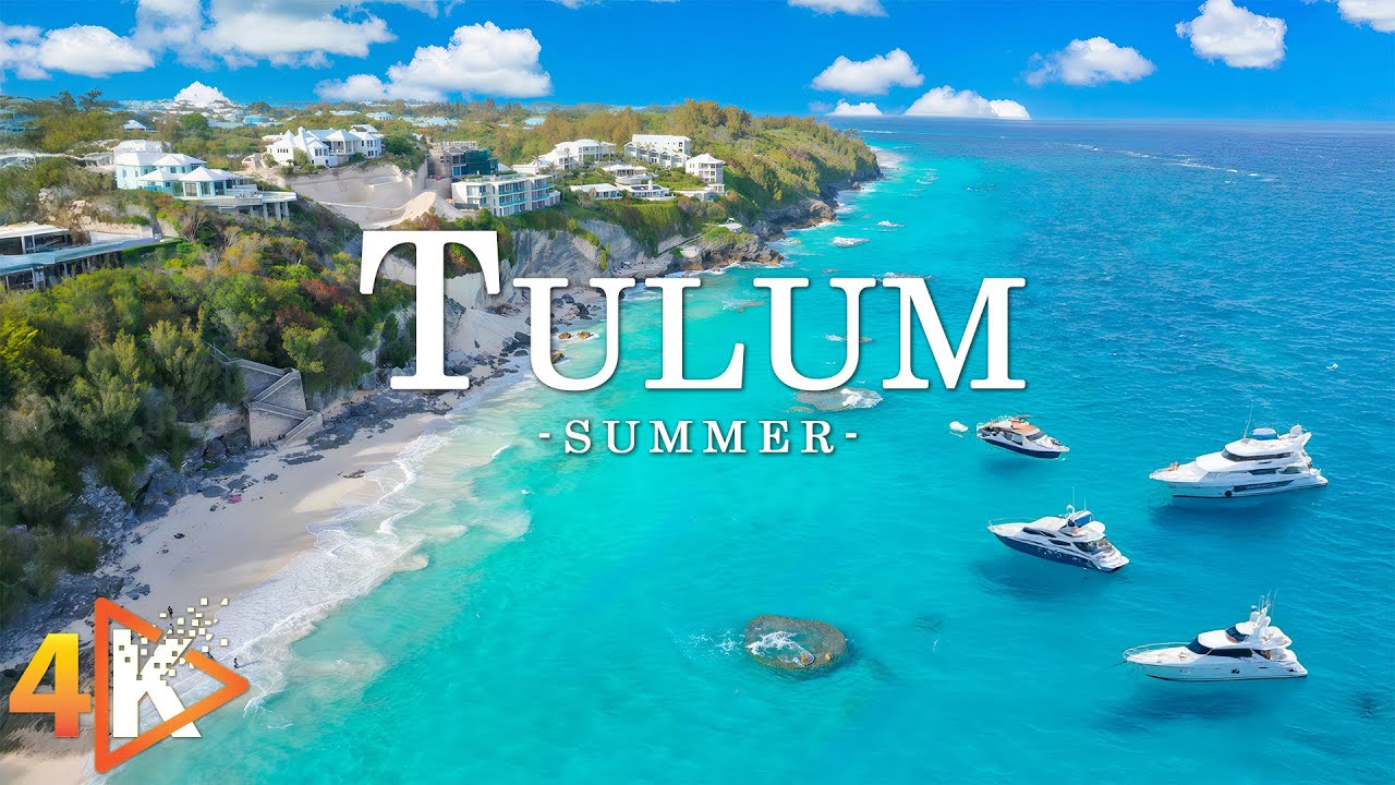 Tulum 4K – Crystal Clear Waters & Breathtaking Sunsets from Playa ...