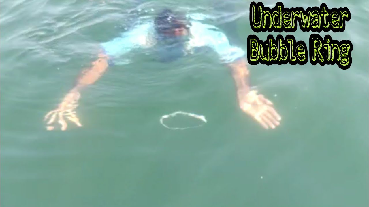 How To Make Horizontal Bubble Ring Underwater? - YouTube
